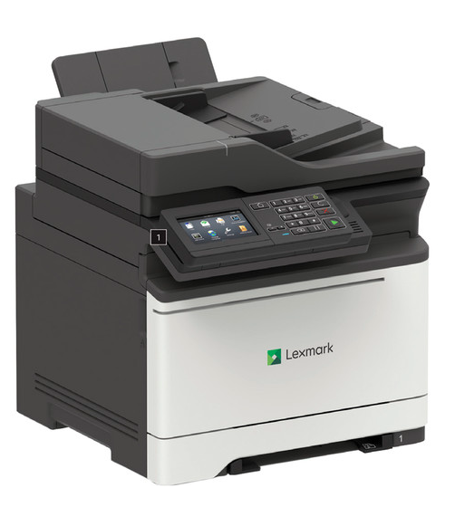 Lexmark 42C7360 CX522ADE Multifunction Color Laser Printer | Bar None ...
